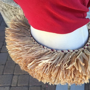 Tahitian Hei Soft Hip Belt for Keiki Kids 20 Inch Wide of Raffia ...