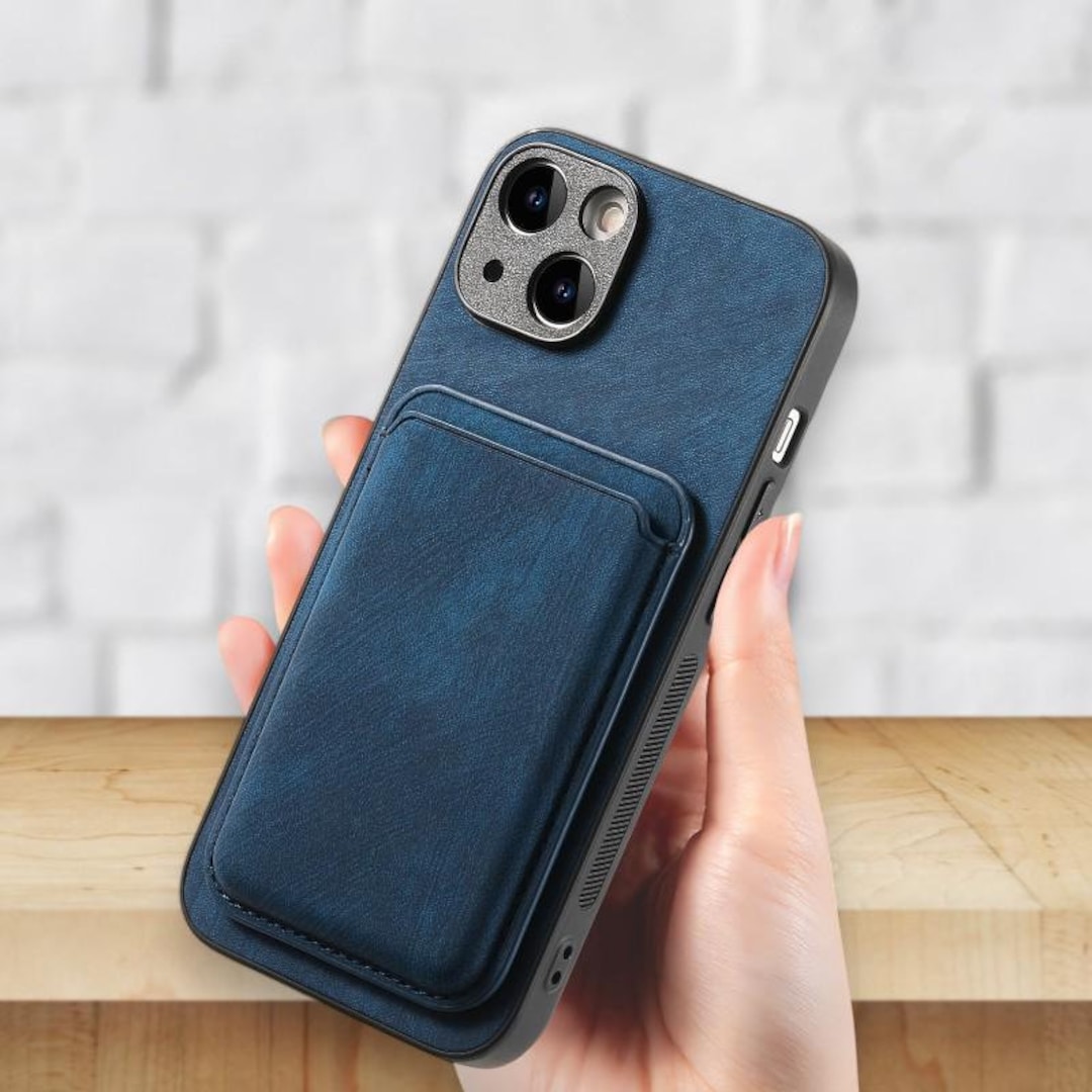 Luxury Leather Magsafe iPhone Card Holder Wallet Phone Case for iPhone ...