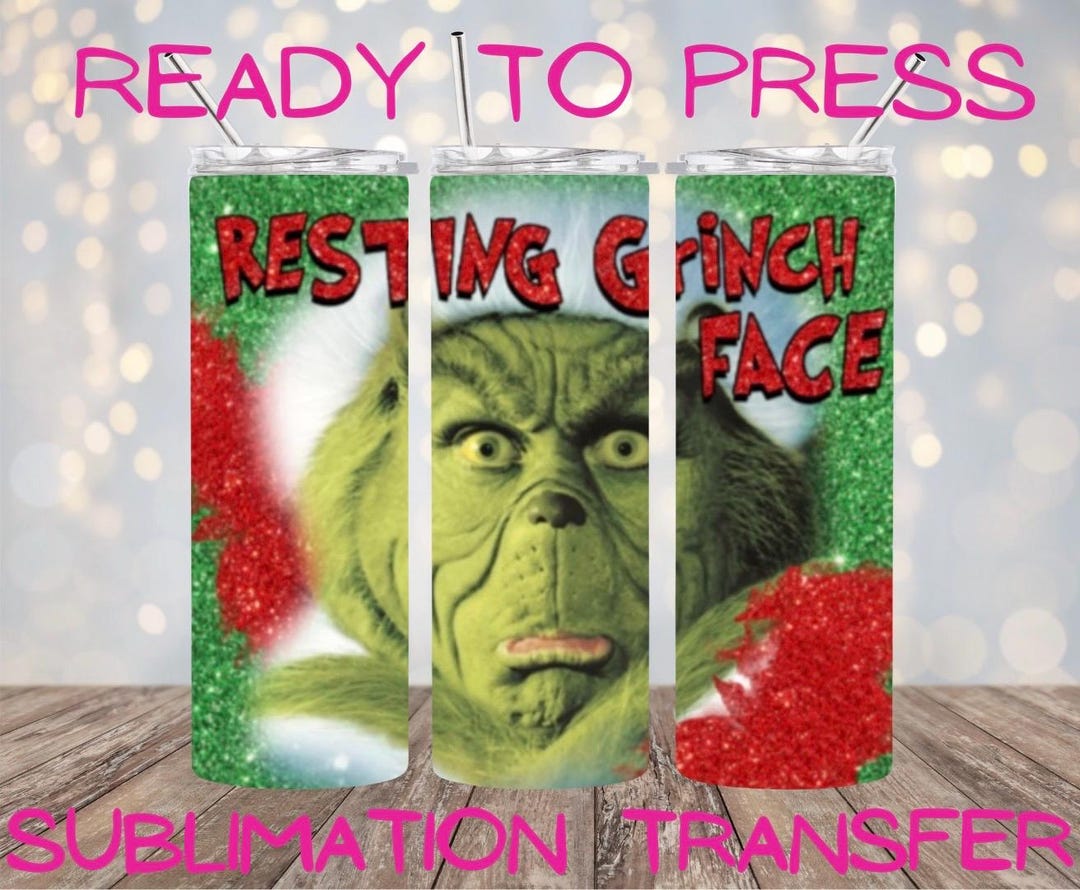 Wrap Furry Green Man, Resting Face, Ready to Press, Sublimation ...