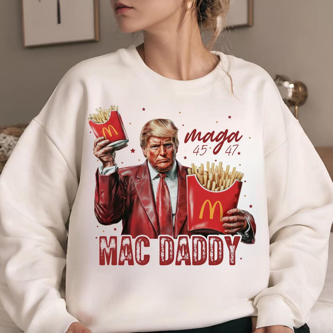 2024 Maga President Fries, Ready to Press, Sublimation Transfer ...