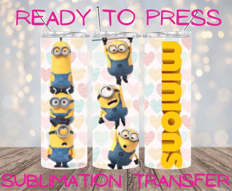 Wrap Animated Movie Characters, Ready to Press, Sublimation Transfer ...