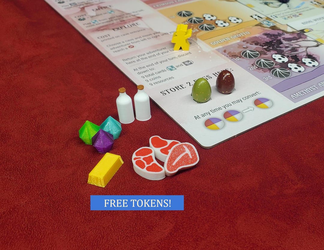 Wyrmspan Upgrade Resource Tokens Pieces - Etsy