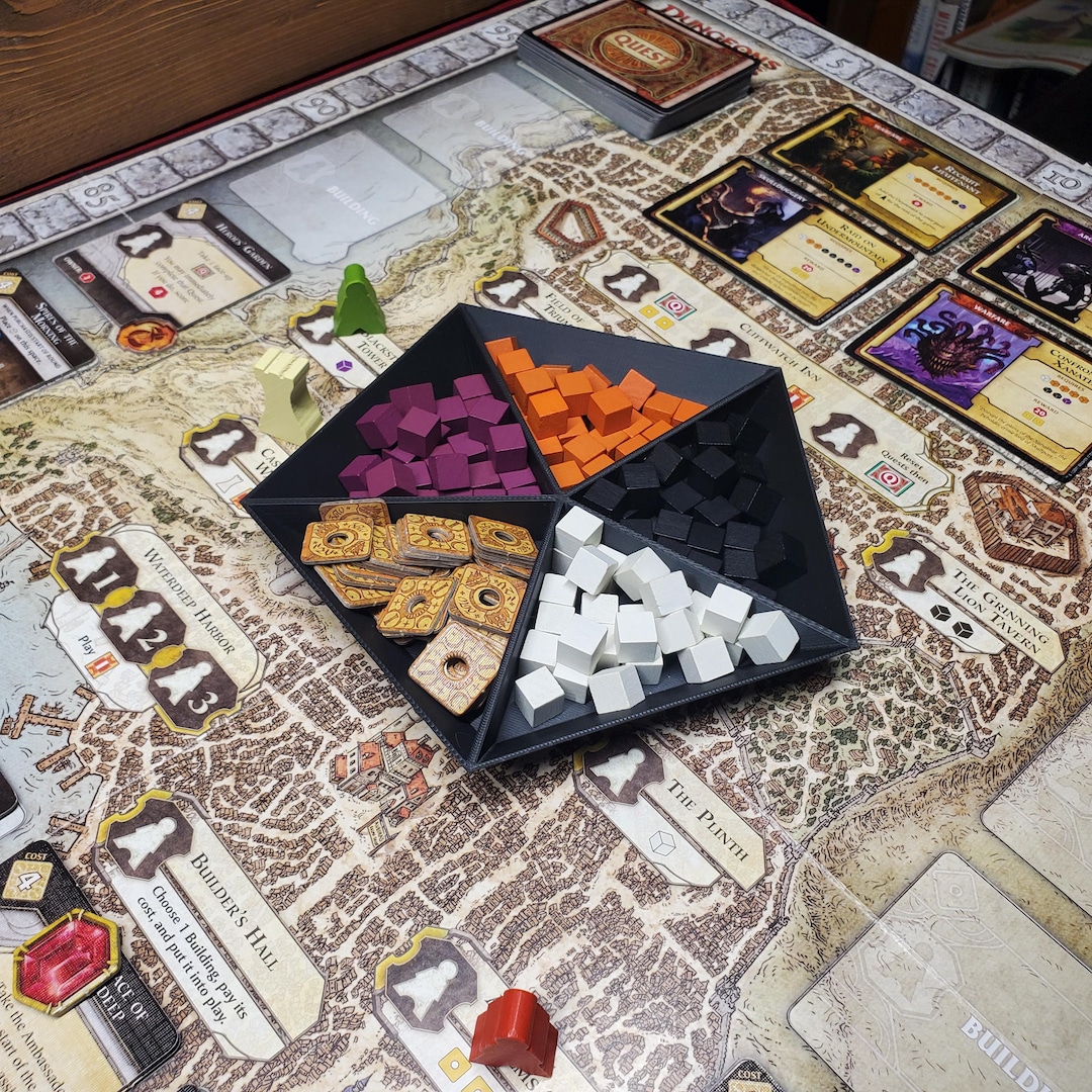 Board Game Large Token Tray - Resources Tray - Etsy