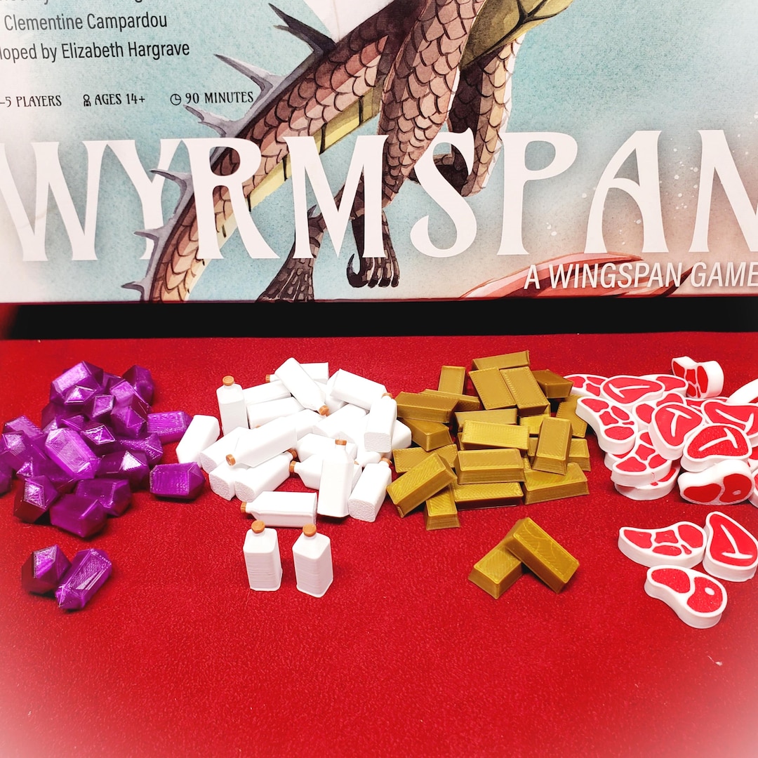 Wyrmspan Upgrade Resource Tokens Pieces - Etsy