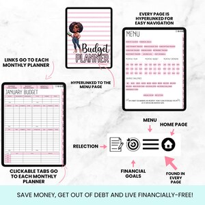 Digital Budget Planner Savings Log Goodnotes Envelope Challenge Budget ...
