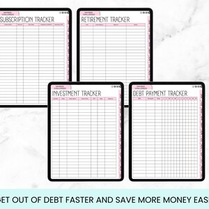 Digital Budget Planner Savings Log Goodnotes Envelope Challenge Budget ...
