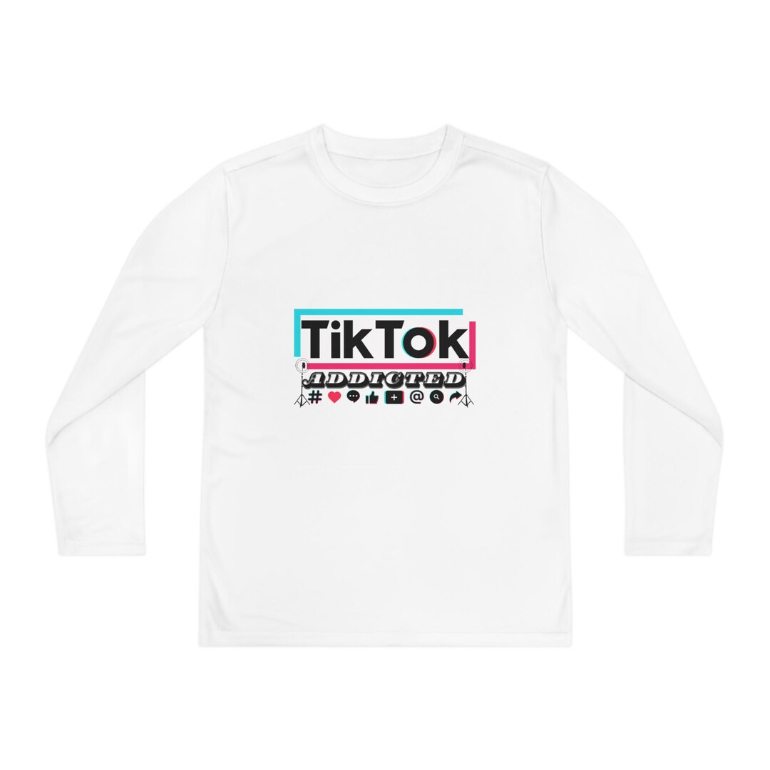 Tiktok Addicted Tik Tok Shirt, Hoodies, Fall Hoodie, Famous Sweatshirt ...
