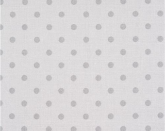 Grey Dot Fabric | Etsy