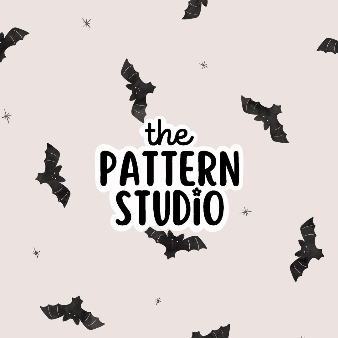 Watercolor Bats Print Seamless Pattern Repeating File for Fabric ...