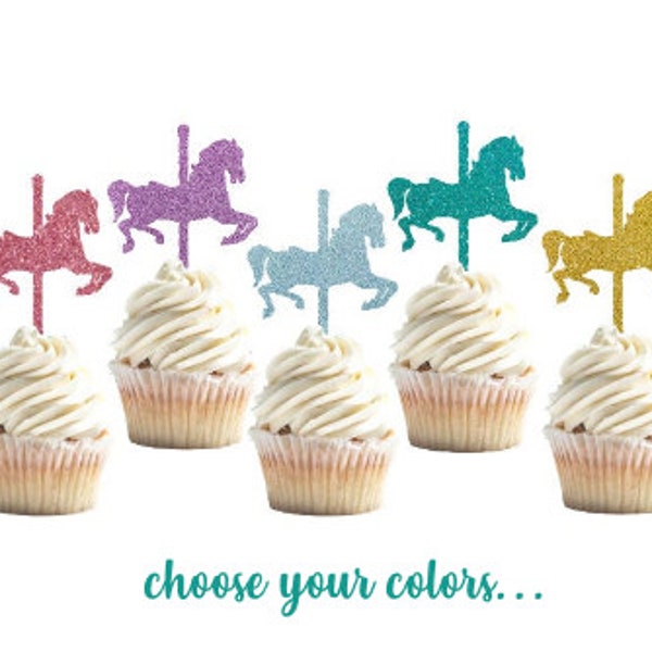 Horse Cupcake Topper - Etsy