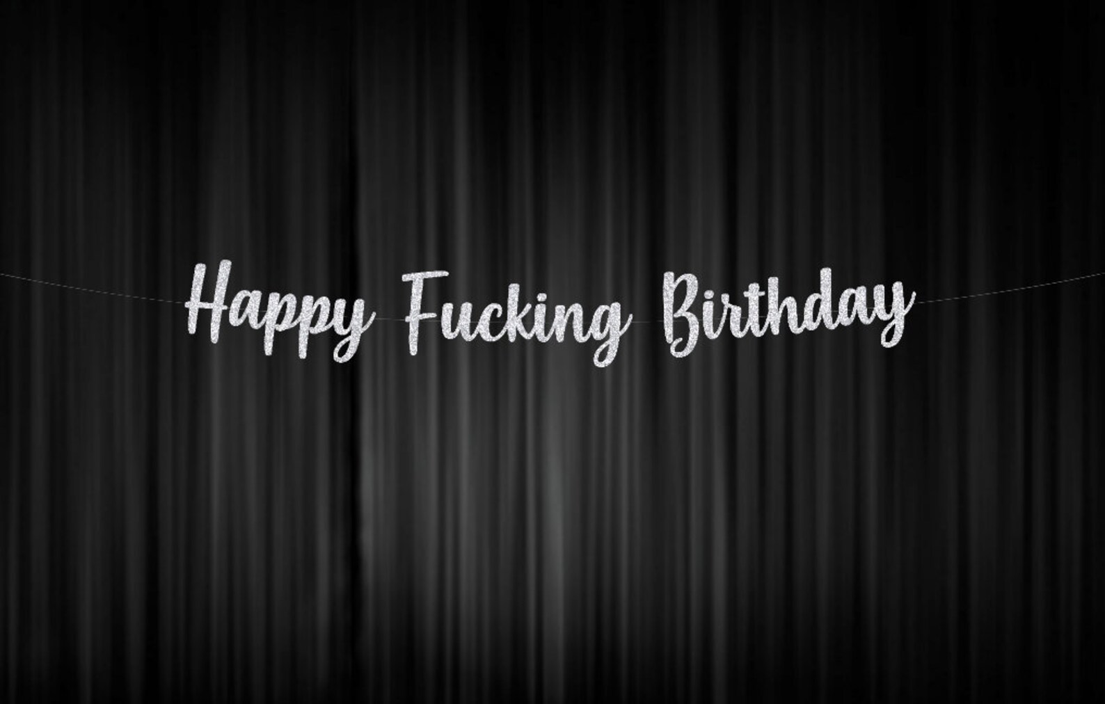 Happy Fucking Birthday Banner Adult Birthday Banner Mature Etsy