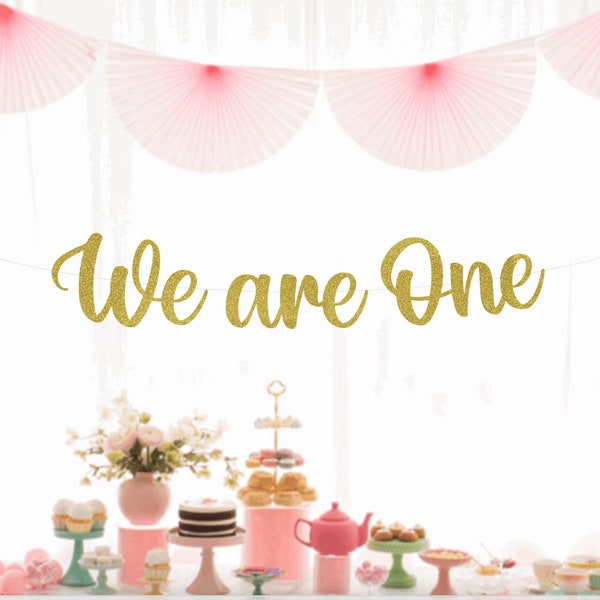 We Are One Banner - Etsy