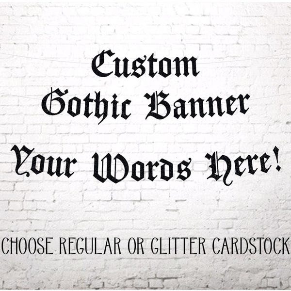 Gothic Banner - Etsy