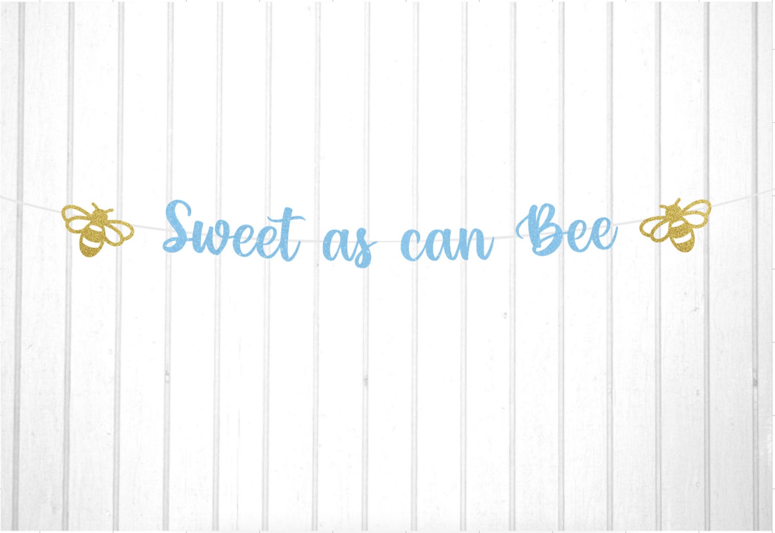 Sweet as Can Bee Banner Bee Themed Baby Shower Banner Baby - Etsy