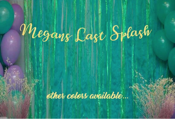 Last Splash Bachelorette Banner, Pool Party, Mermaid Bachelorette Party ...