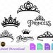 Royal Crown Svg, Png, Princess Svg, King Crown, Queen Crown, Princess ...