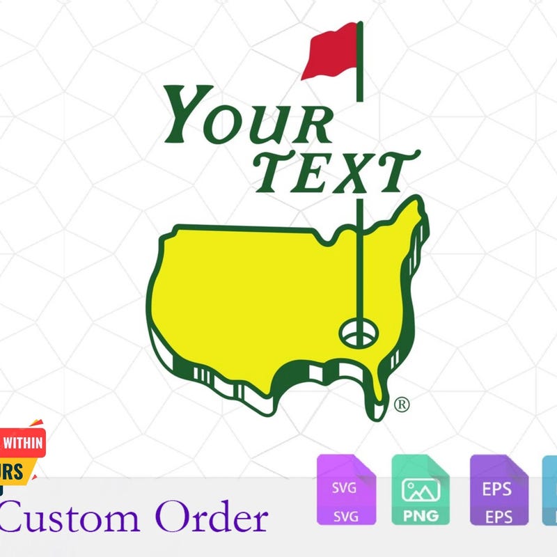 Masters Menu Template - Etsy