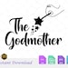 The Godmother SVG, PNG, DXF Cut File, Cricut Clipart - Etsy