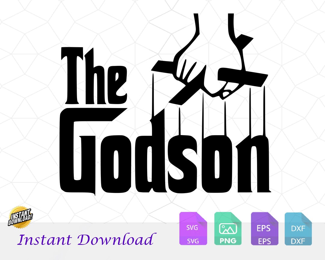 Der Patensohn, Der Pate-Logo, SVG, Schnittdatei, Cricut, Silhouette ...