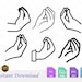 Italian Hand Gesture Svg, Italy Hand Sign Clipart, Italian Hand Sign ...