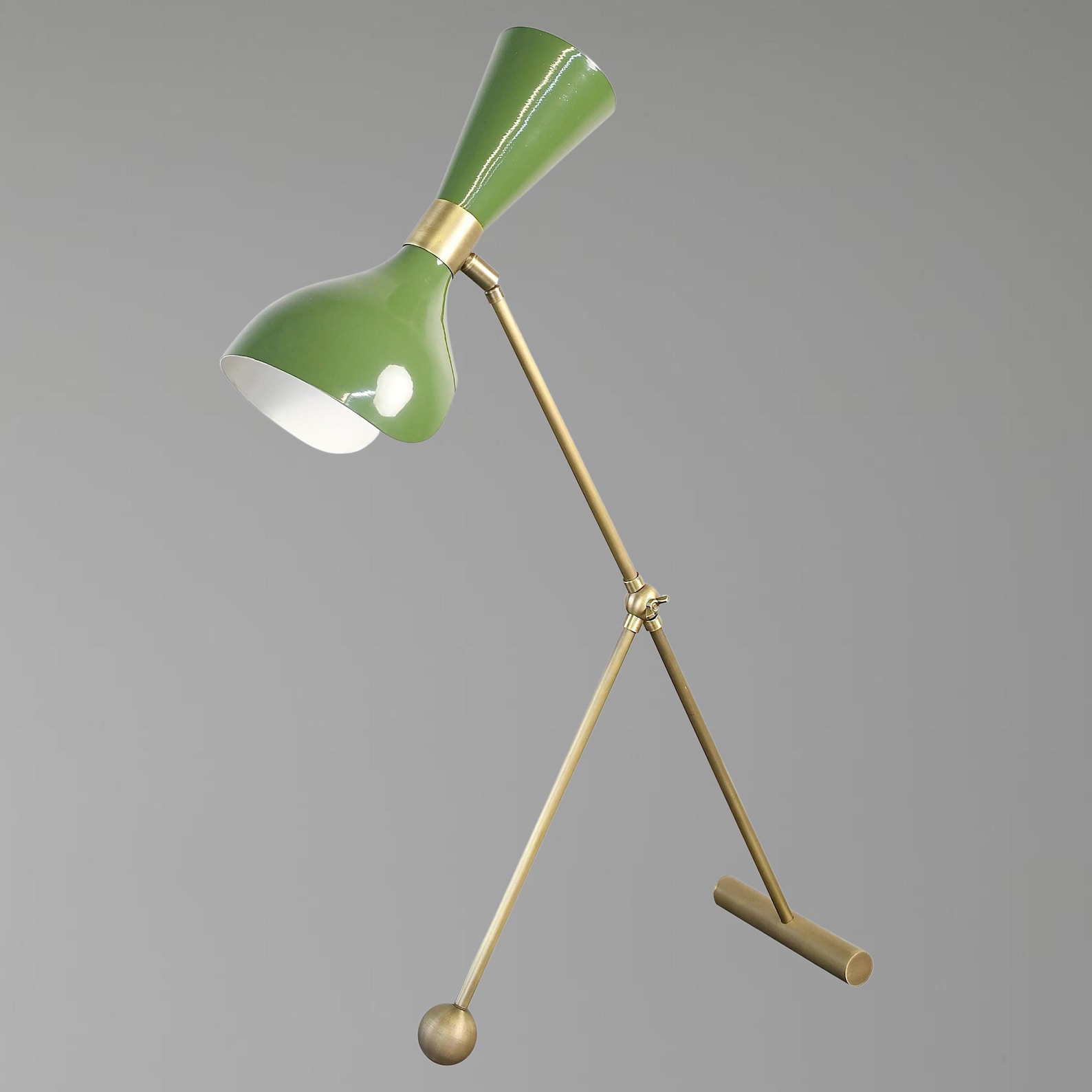 Mid Century Modern Desk Lamp Torno Desk Lamp Table Lamp Brass Table ...