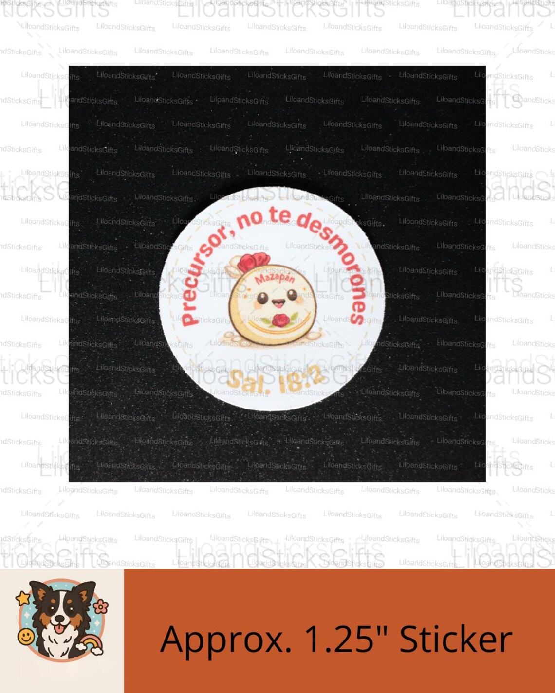 JW Spanish Stickers | Calcomanía - Mazapan - Precursor, No Te ...