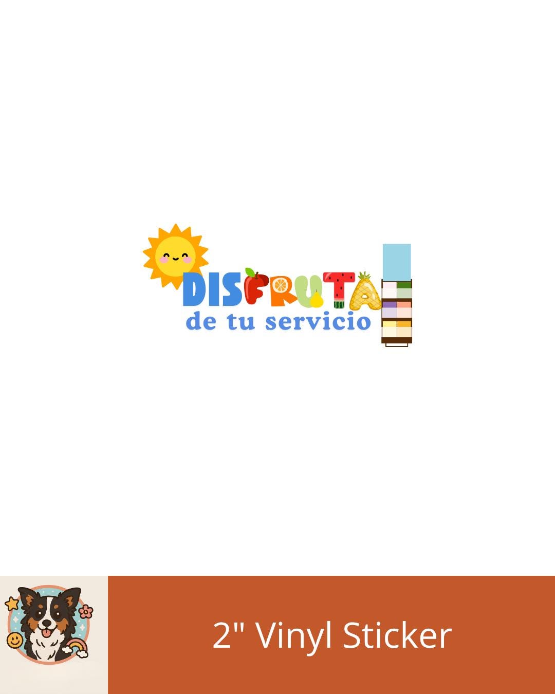 JW Spanish Sticker - Disfruta De Tu Servicio - Etsy