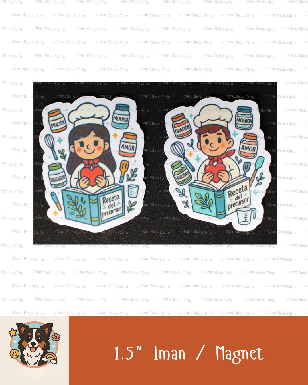 JW Spanish Magnet Packs - La Receta Del Precursor – Imán - Etsy