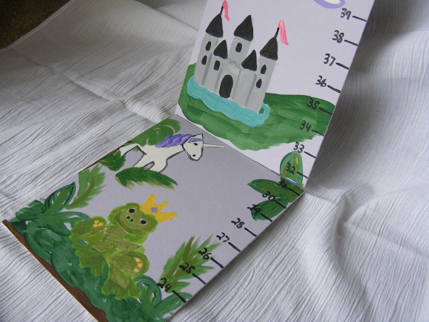 Frog Printable Wall Growth Chart