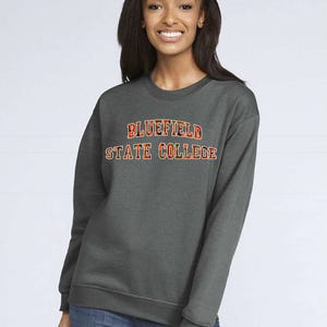 Custom Embroidered Sweatshirt With Kente Cloth Applique – Personalized ...