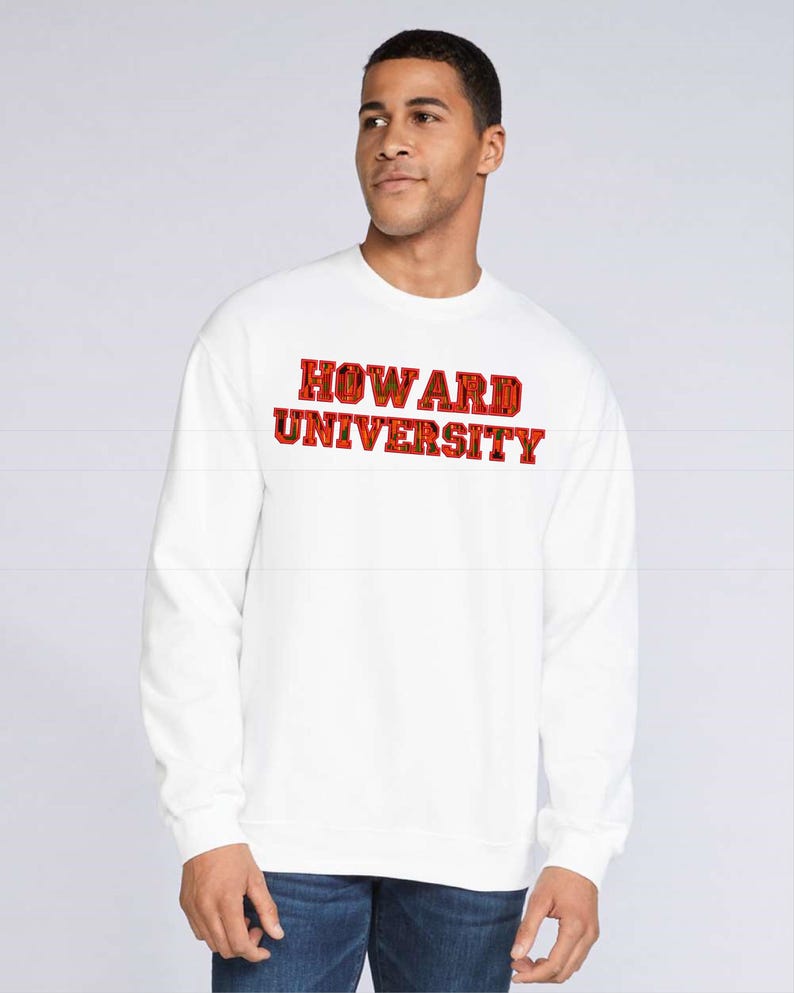 Custom Embroidered Sweatshirt With Kente Cloth Applique – Personalized ...