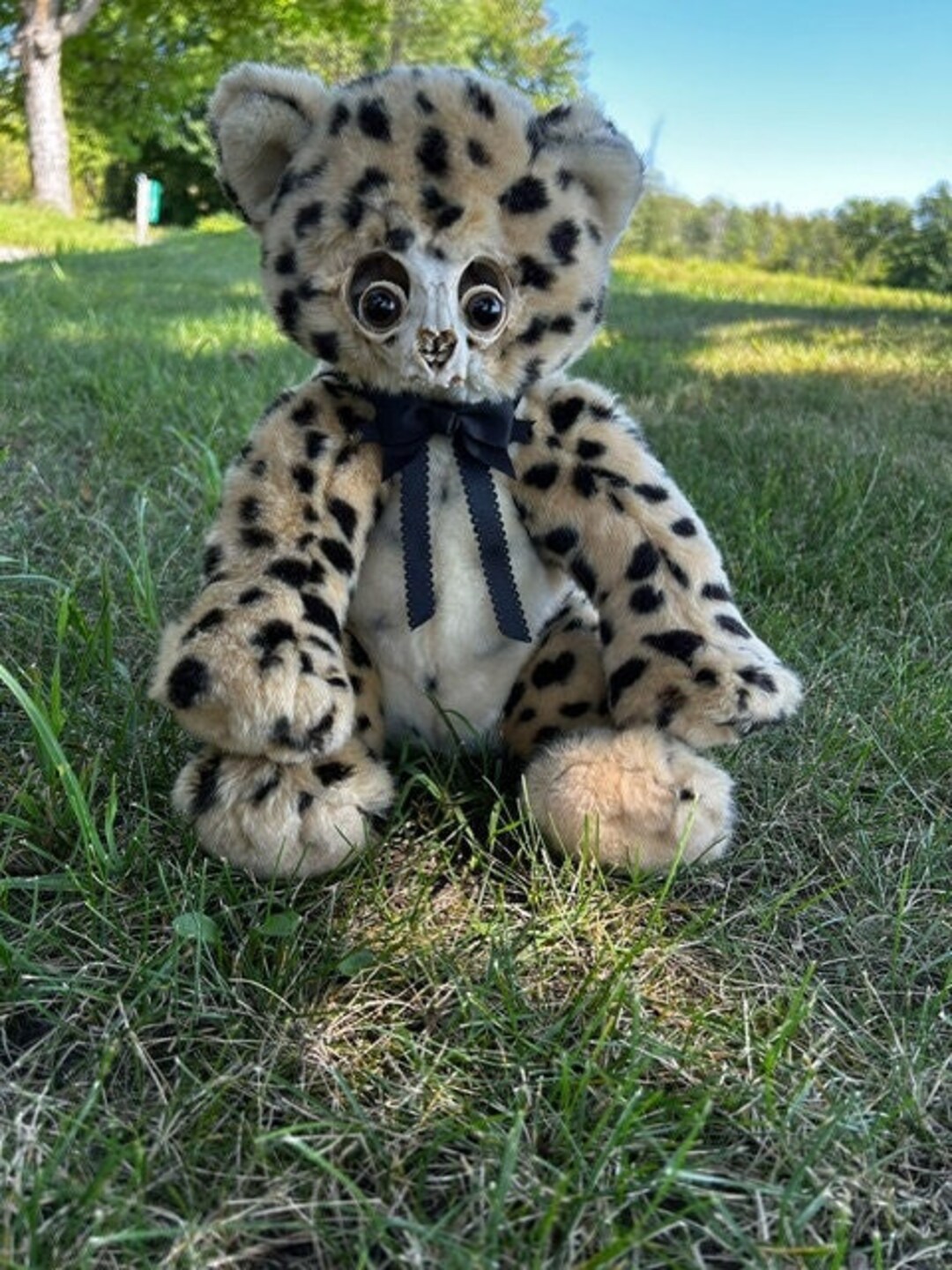 Skull Bones Plushie Cat Stuffed Animal Collectible Bone Art Gifts ...