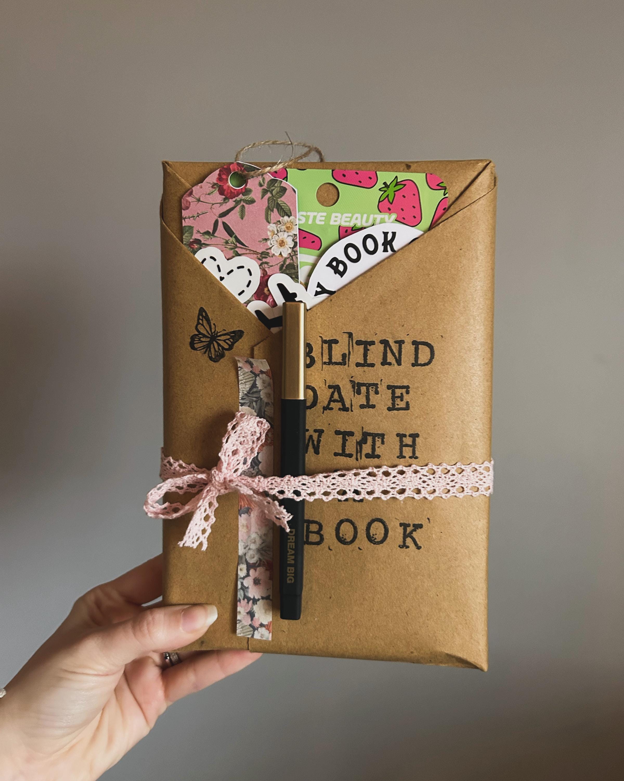 Blind Date With A Book | Gift for Book Lovers - Etsy