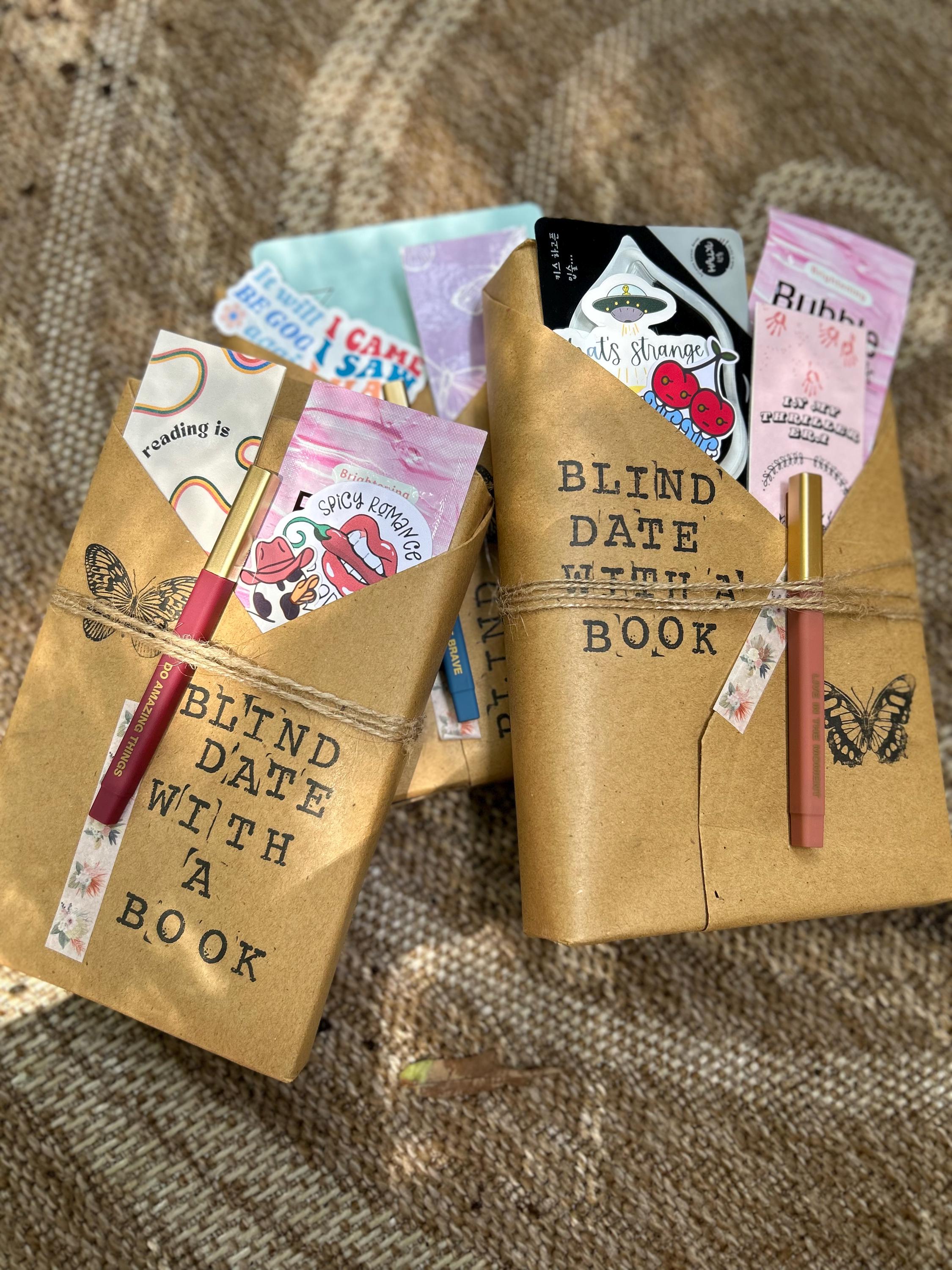 Blind Date With A Book | Gift for Book Lovers - Etsy