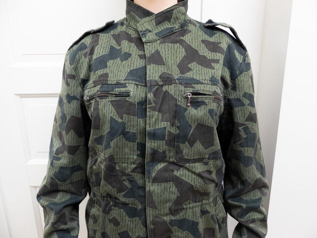 80s Bulgarian Army Splinter Camouflage Field Jacket - Etsy