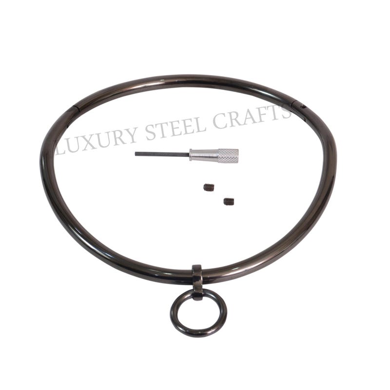 Titanium Eternity Collar - Etsy