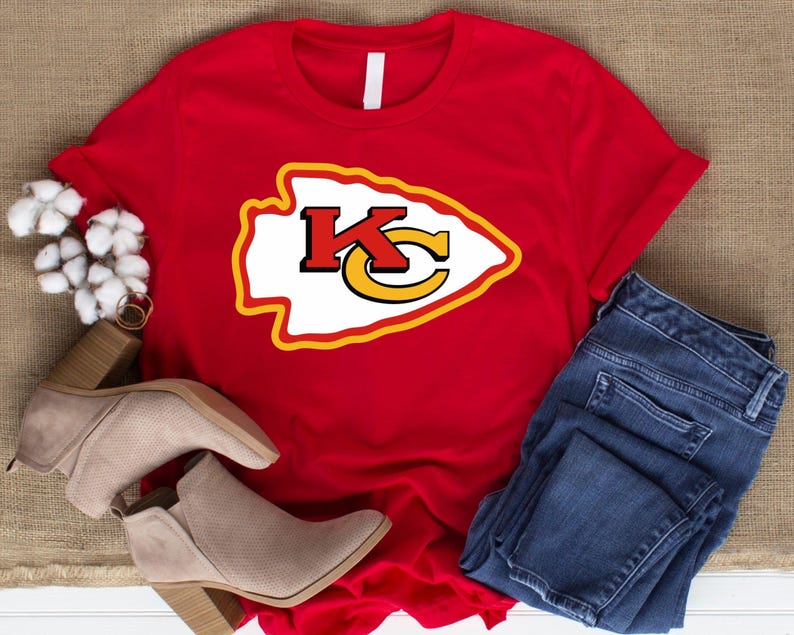 Chiefs Football SVG Bundle, Kansas City Team Logo Cut Files, Digital ...