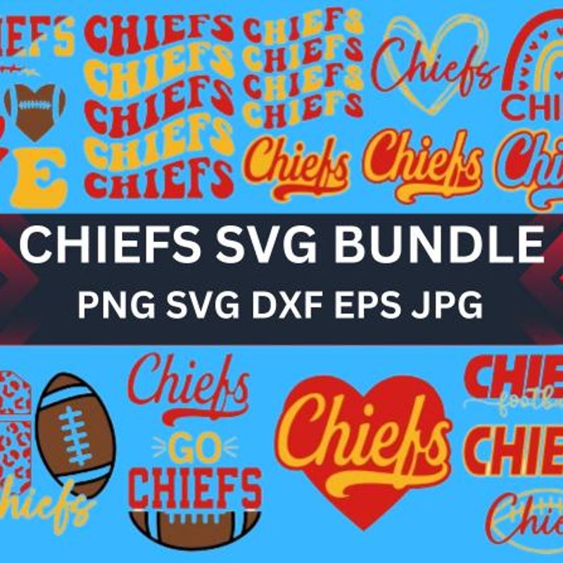 Kc Chiefs Svg - Etsy