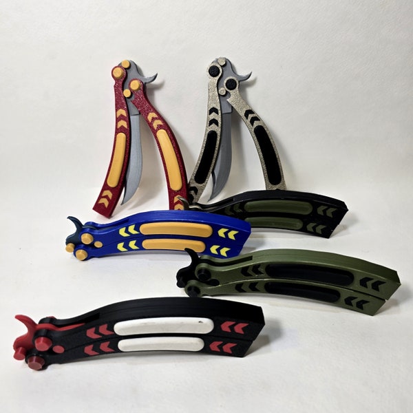 Fake Butterfly Knife - Etsy