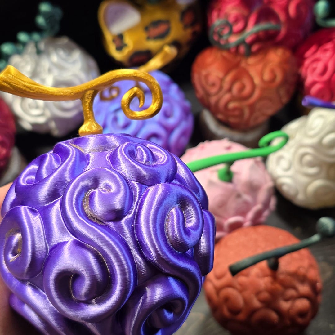 Anime-inspired Cosplay Prop Fruits (akuma No Mi) - Etsy