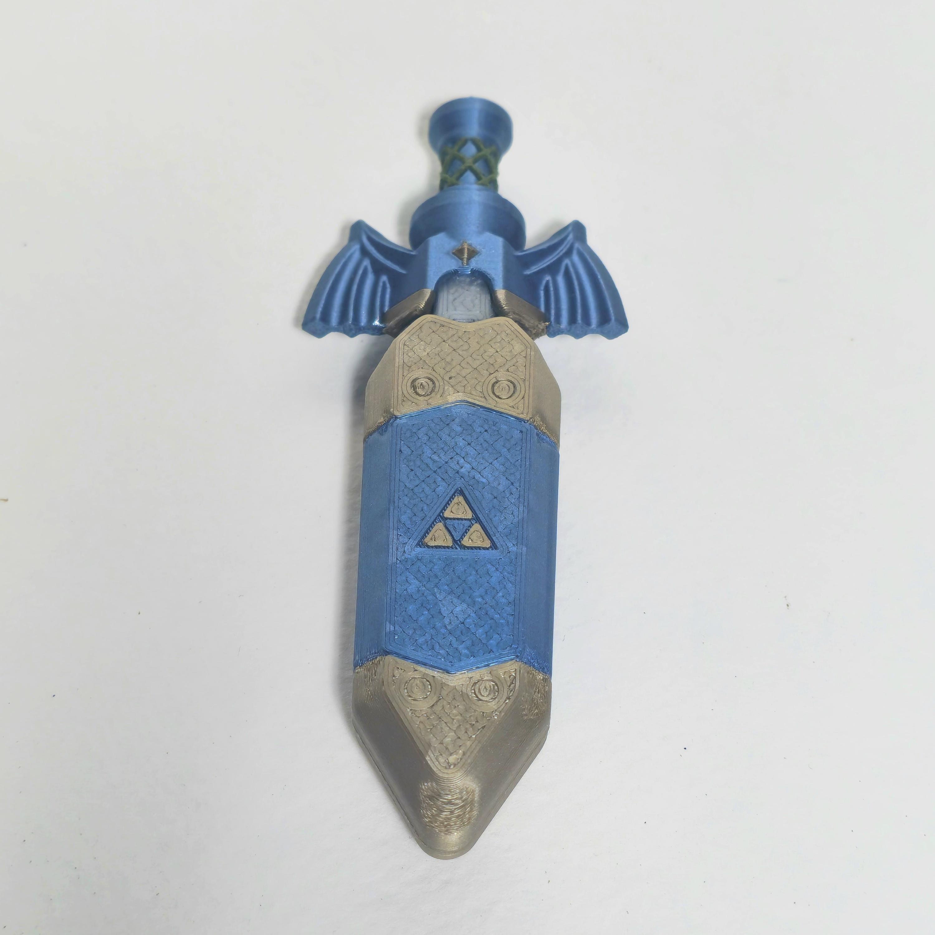 Legend of Zelda Inspired Master Sword Fidget Miniature - Etsy