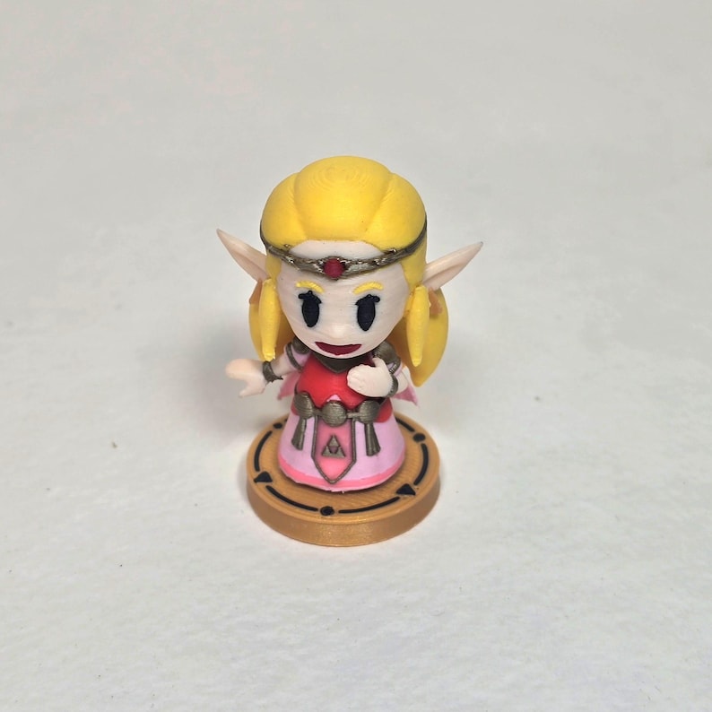 Legend of Zelda Inspired Mini Figurines Link, Koroks, Princess Zelda - Etsy