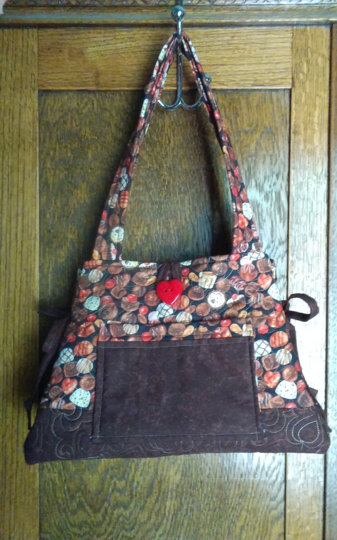 Chocolate Candies Quilted Purse/Handbag/Shoulder bag/Tote - Etsy.de