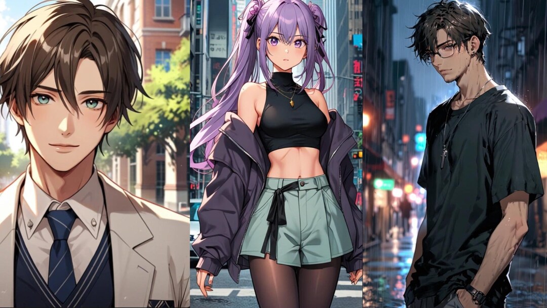 Custom Anime Digital Art Commission, Personalized Anime Portrait ...