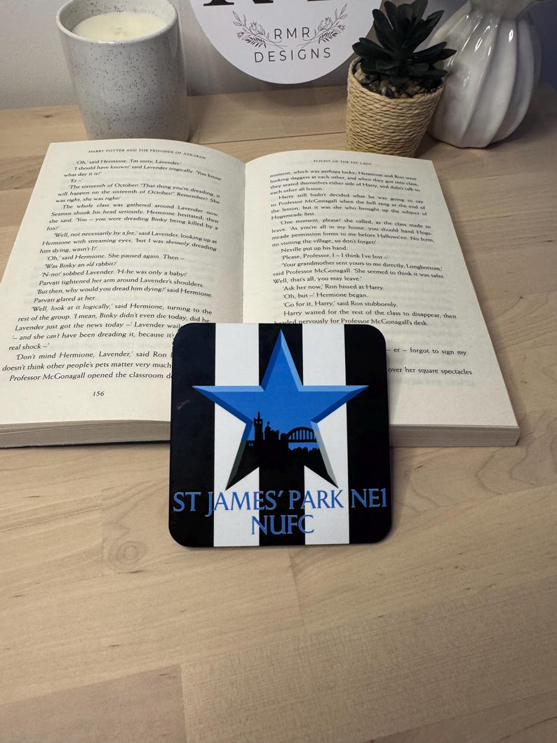 Newcastle United Football Coaster: NUFC St James' Park - Etsy UK