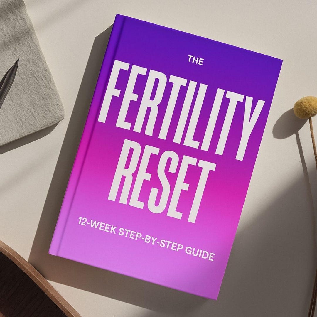 The Fertility Reset | 12-week TTC Guide & Cycle Tracker - Etsy