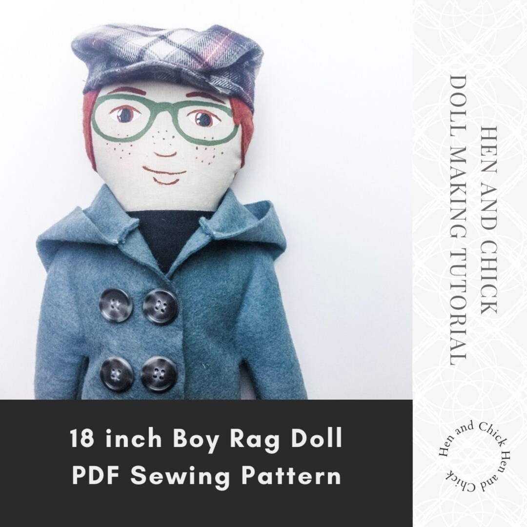 Boy Doll Sewing Pattern - Etsy