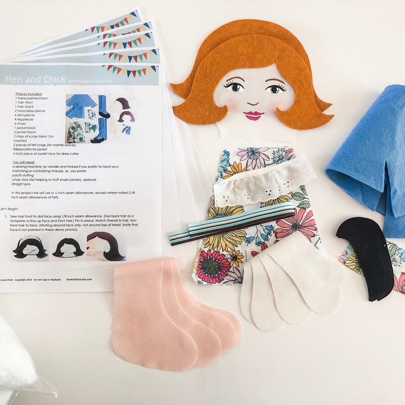 Doll Making Kit - Etsy UK
