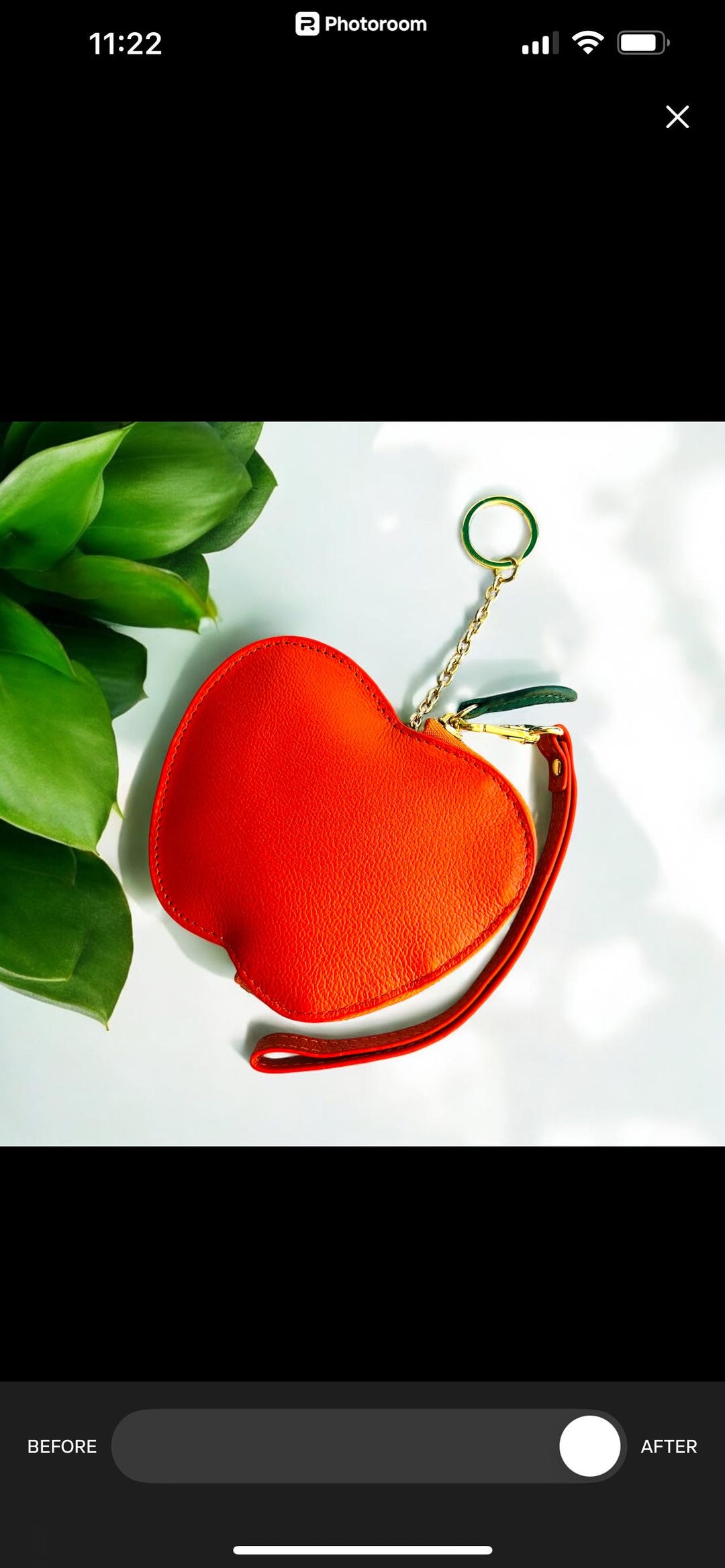 Orange Coin Purse,apple-shaped Women Wallet,bag Decoration,keychain ...