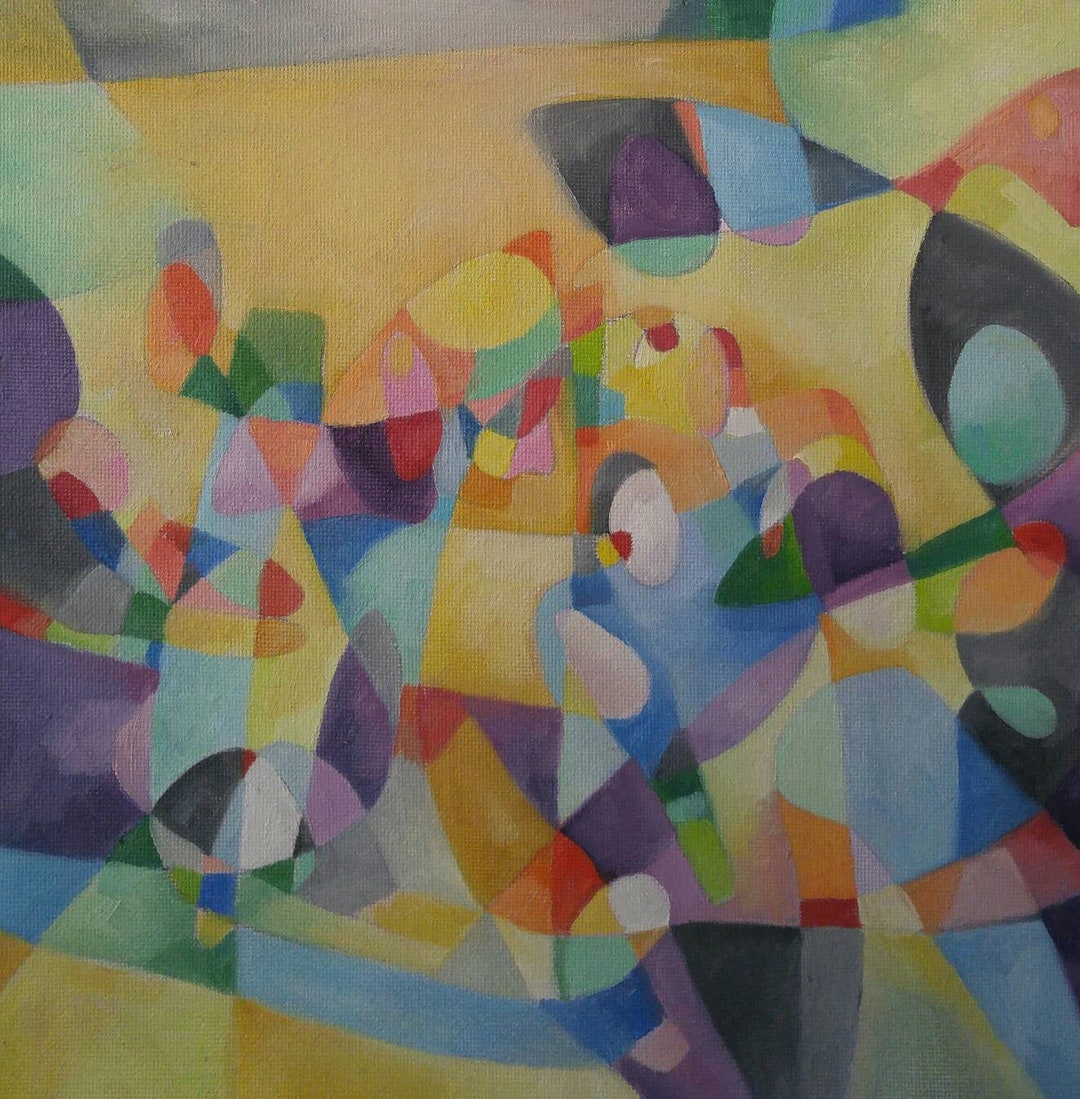 Original Abstract Painting, Modern Art, Contemporary, Interior Decor ...